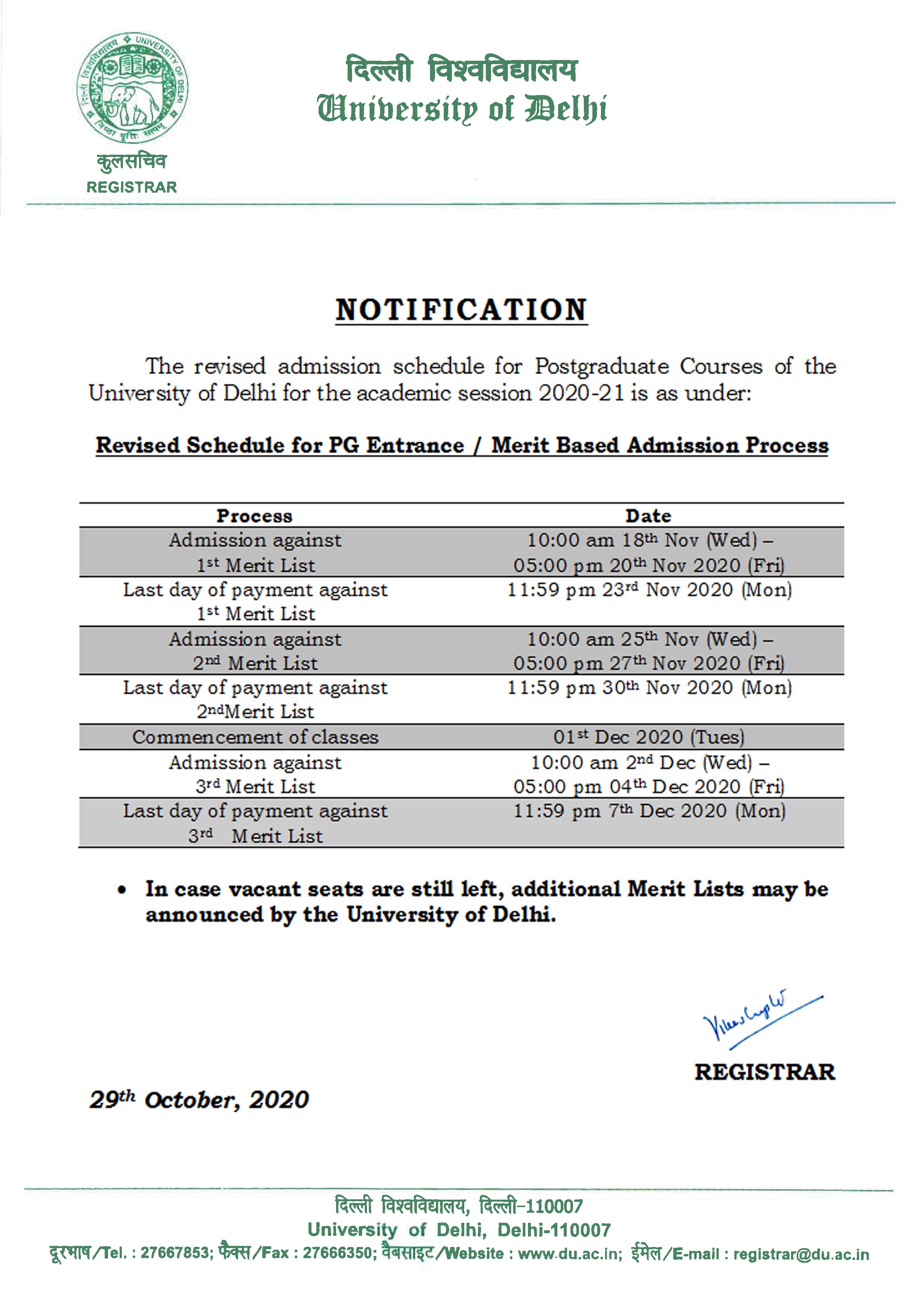 Department Of Statistics, DU